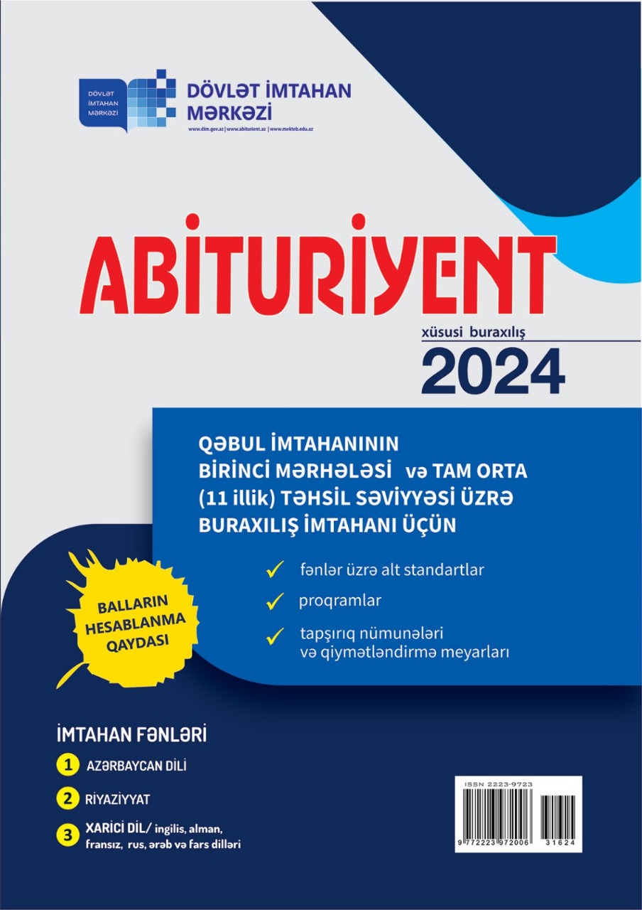 Abituriyent jurnalının online satış sistemi